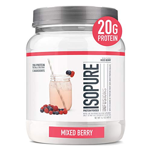 Isopure Protein Powder, Clear Whey Isolate Protein, Post Workout Recov