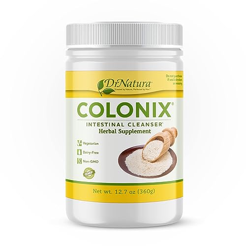 Dr Natura Colonix Intestinal Cleanser, All-Natural Daily Fiber, Colon