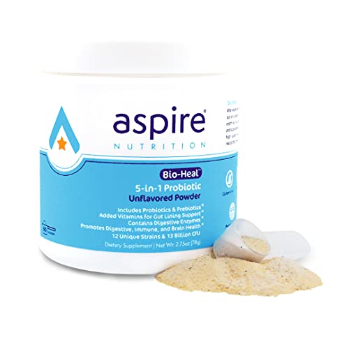 Aspire Nutrition 5-in-1 Bio-Heal® Probiotic for Kids, Men & Women - Be
