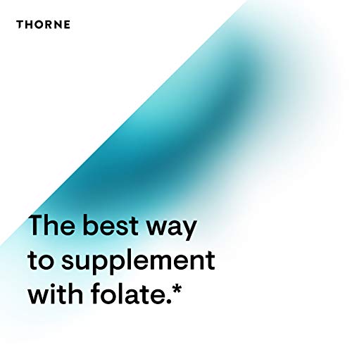 Thorne 5-MTHF 1mg - Methylfolate (Active B9 Folate) Supplement - Suppo ...