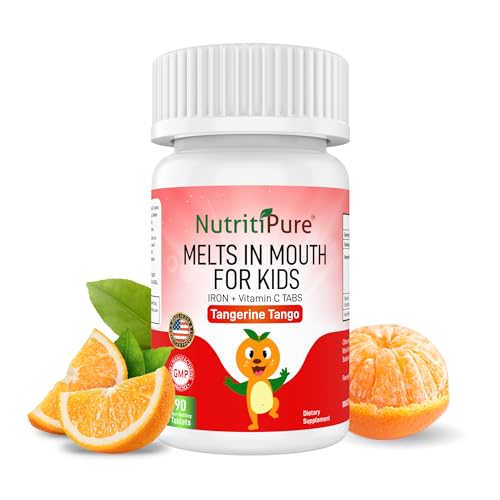 NutritiPure Kids Chewable Iron Supplement (Ferronyl®/Carbonyl Iron 9 m