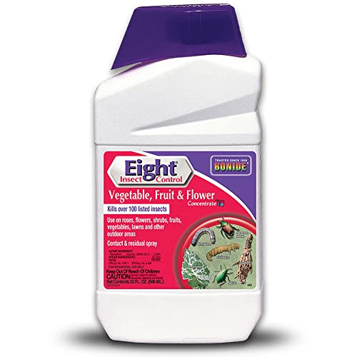 Bonide Eight Insect Control Vegetable, Fruit & Flower, 32 oz Concentra