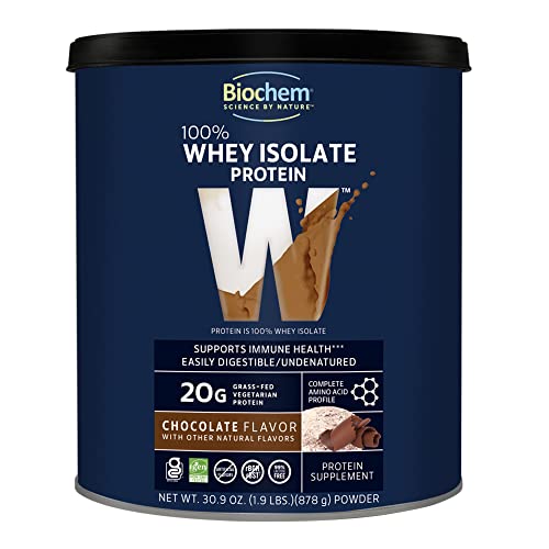 Biochem, Whey Protein Powder, 20g of Protein to Support Muscles and In