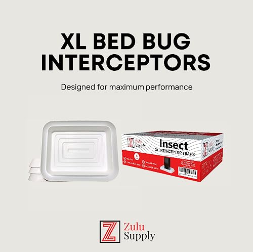 Zulu Supply Bed Bug Interceptors, Traps, Bedbug Monitor, Insect Detect ...