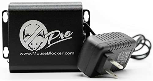 MouseBlocker PRO 120V Plug-in Ultrasonic Mouse and Rodent Deterrent wi