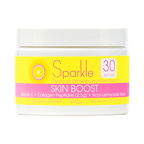 Sparkle Skin Boost Acai Lemonade Verisol Collagen Peptides Protein Pow
