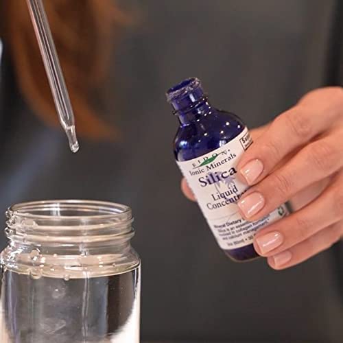 Eidon Liquid Silica Mineral Concentrate - Silica Supplement for Hair ...