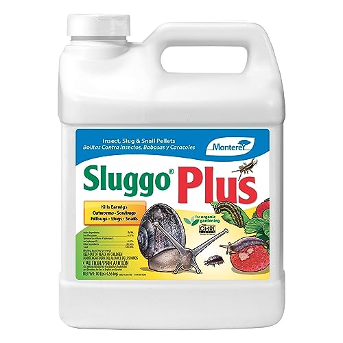 Sluggo Plus - for Organic Gardening - Insect, Slug, and Snail Pellets