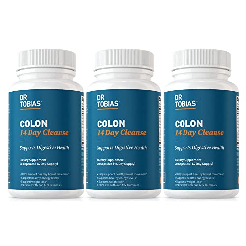 Dr. Tobias Colon 14 Day Cleanse, Advanced Gut Cleanse Detox for Women