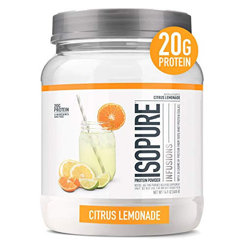 Isopure Protein Powder, Clear Whey Isolate Protein, Post Workout Recov ...