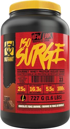 Mutant ISO Surge Whey Protein Isolate Powder Acts Fast to Help Recover