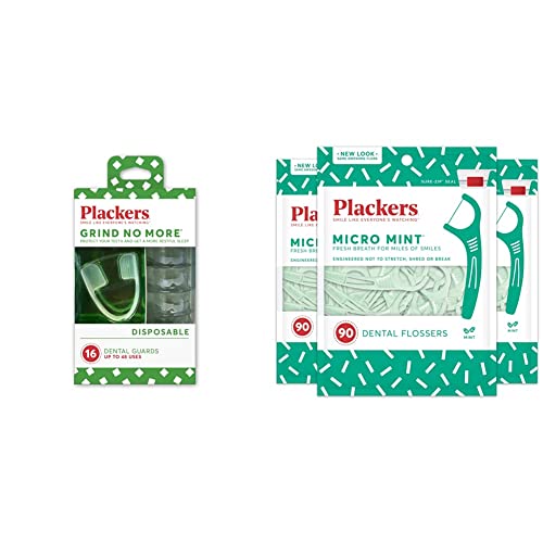 Plackers Grind No More Night Guard, Nighttime Protection for Teeth, BP ...