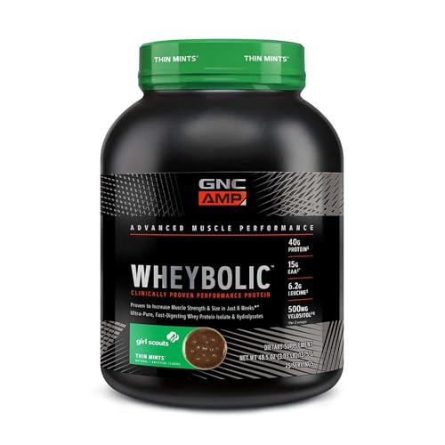 GNC AMP Wheybolic Protein Powder | Targeted Muscle Building and Workou