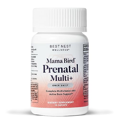 Best Nest Wellness Mama Bird Prenatal Vitamin, Methylated Prenatal Vit