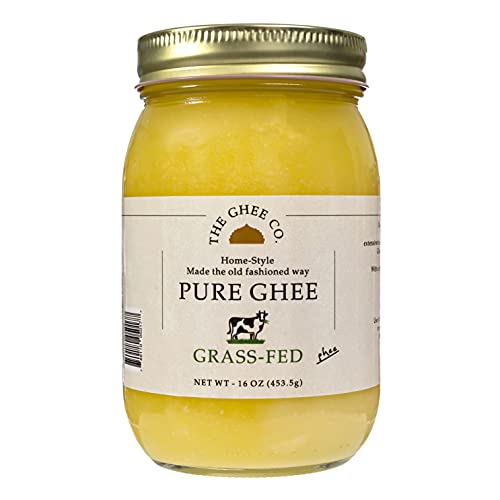 The Ghee Co. -16 Fl Oz , Grass Fed Ghee , Kosher and Halal certified