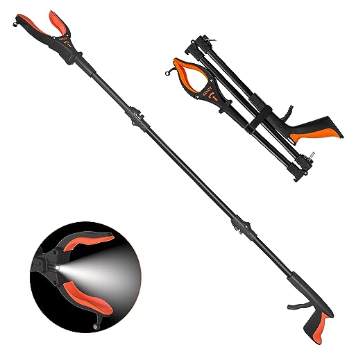 Kekoy 44inch Extended Grabber Reacher Tool, Grabbers for Elderly Grab