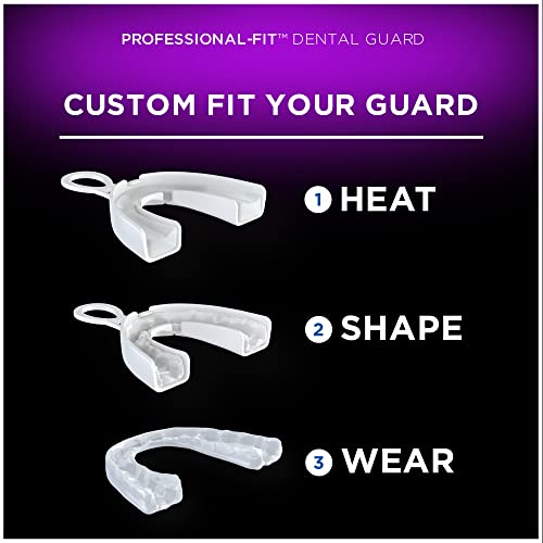 DenTek Mouth Guard for Nighttime Teeth Grinding, Professional-Fit Dent ...