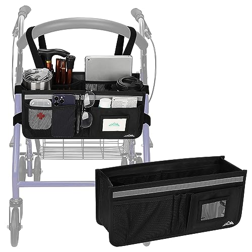 supregear Rollator Basket, Large Capacity Rollator Walker Accessories ...