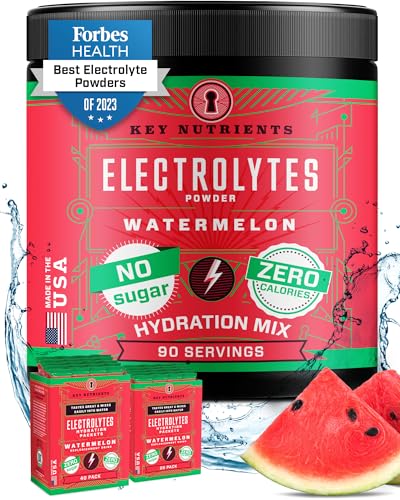 KEY NUTRIENTS Electrolytes Powder No Sugar - Refreshing Watermelon Ele
