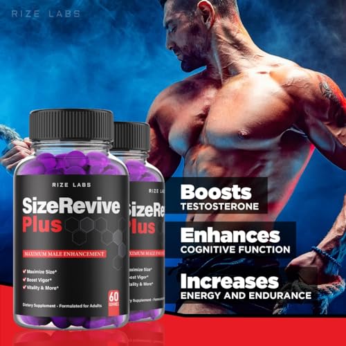 (Official) Size Revive Plus Gummies, Size Revive Plus for Men, Size Re
