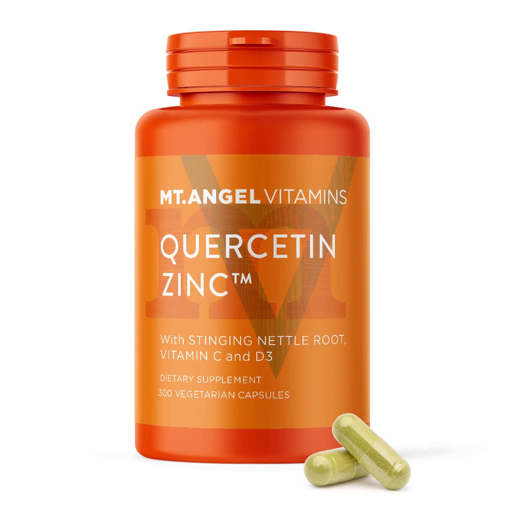 Mt. Angel Vitamins - Zinc Quercetin with Bromelain Supplement – Immune