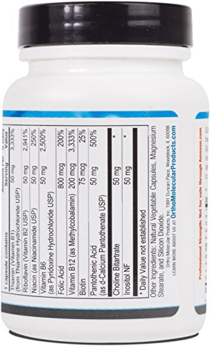 Ortho Molecular - Ortho B Complex - 90 Capsules – kate-minimalist