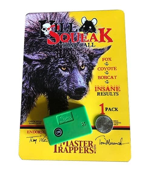 Trapping Kill Squeak Trap Bait Digital Caller - Master Trappers Tom Mi