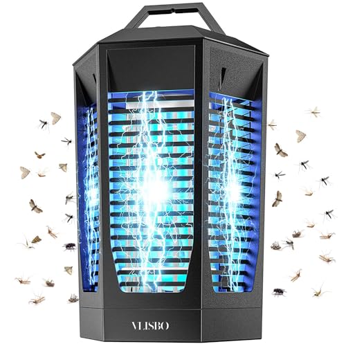 VLISBO Bug Zapper Indoor Outdoor Mosquito Zapper Fly Zapper Traps Mosq