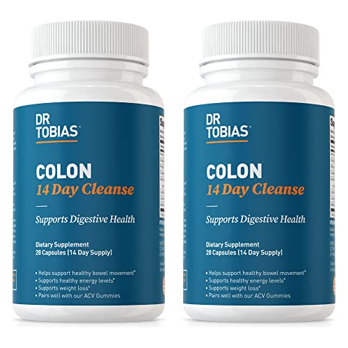 Dr. Tobias Colon 14 Day Cleanse, Advanced Gut Cleanse Detox for Women
