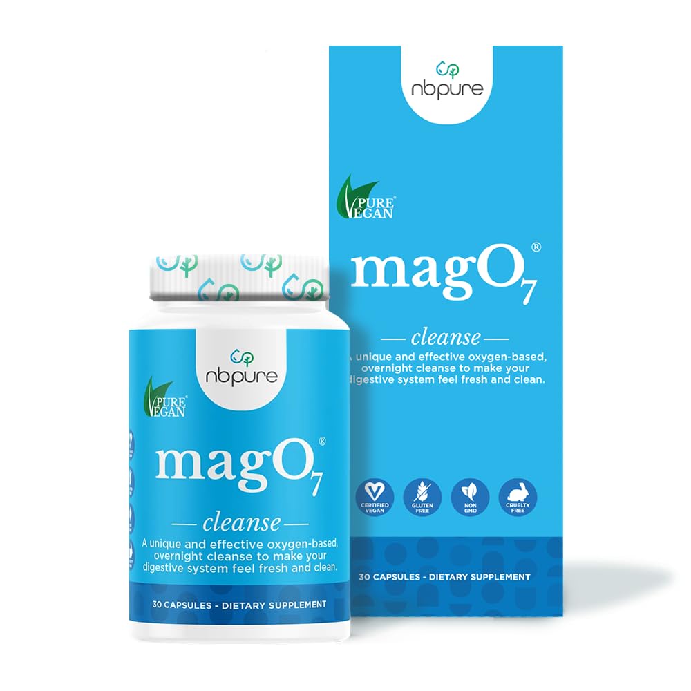 nbpure Mag O7 Oxygen Digestive System and Colon Cleanse and Detox Caps ...