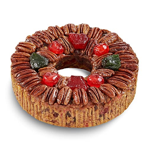 Collin Street Bakery DeLuxe Fruitcake - Handcrafted Fresh with Pecans,