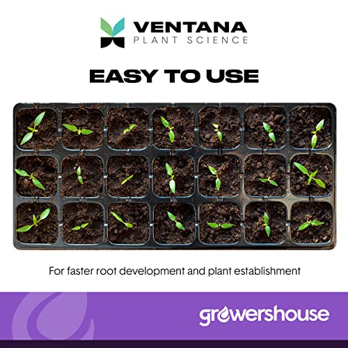 VPS OrganiPlug Hydroponic Seed Starter Plugs, 50 Pack, Rapid Root Plan ...