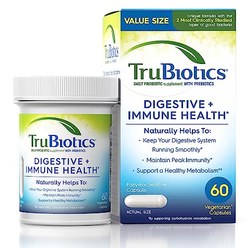 TruBiotics Probiotics for Digestive & Immune Health, Supports Regulari