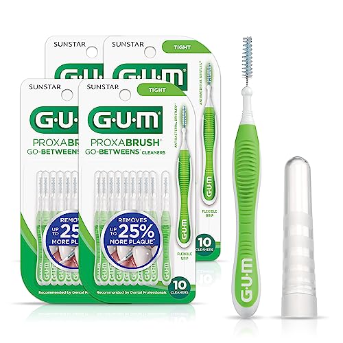 GUM Proxabrush Go-Betweens - Tight, Interdental Brushes for Tight Teet