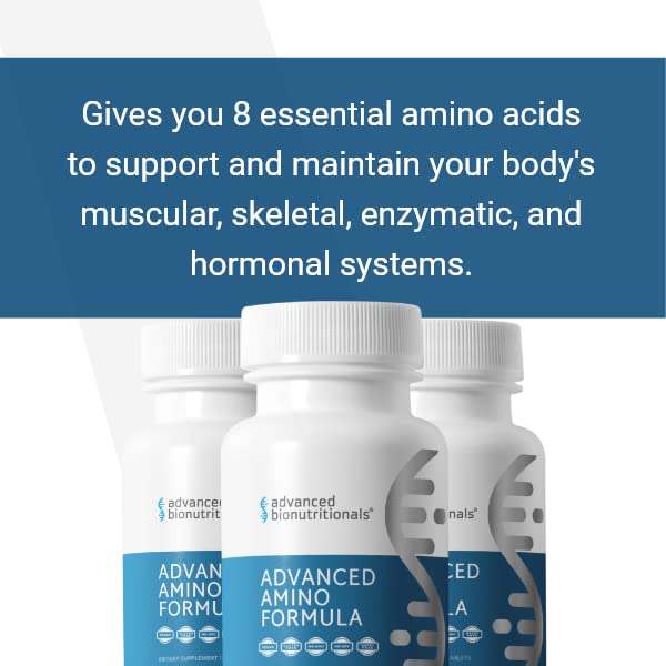 Advanced Bionutritionals – Advanced Amino Formula Tablets, Amino Acid ...