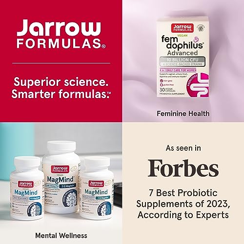 Jarrow Formulas Fem-Dophilus Probiotics 1 Billion CFU With 2 Clinicall ...