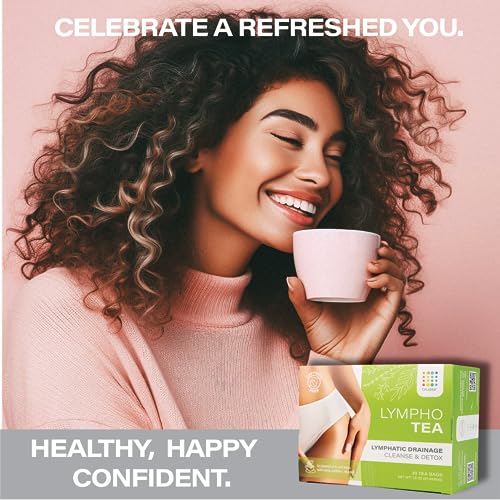 Lymphatic Natural Herbal Tea, Lymphatic Drainage Cleanse & Detox, Ging ...
