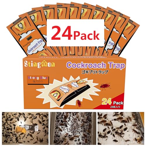 24 Pack Roach Killer Indoor Infestation, Cockroach Killer Indoor Home ...