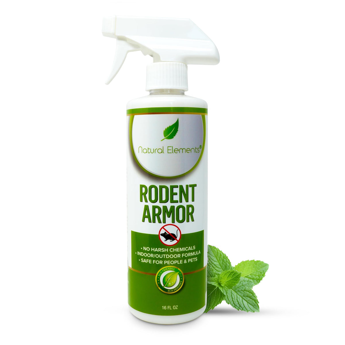 Natural Elements Rodent Armor- Premium Peppermint Oil Mouse Repellent