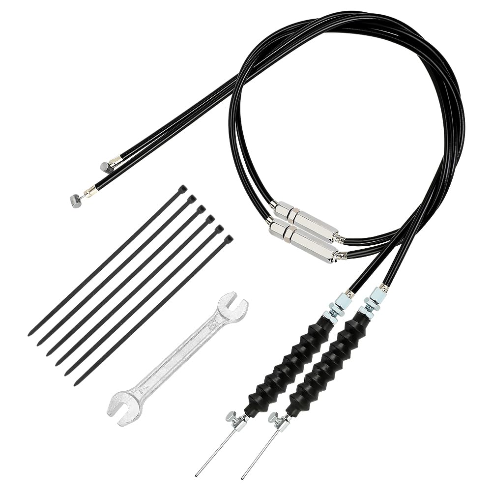 FVRITO 2 Pack 41'' Rollator Brake Cable Replacement for Drive Mobility