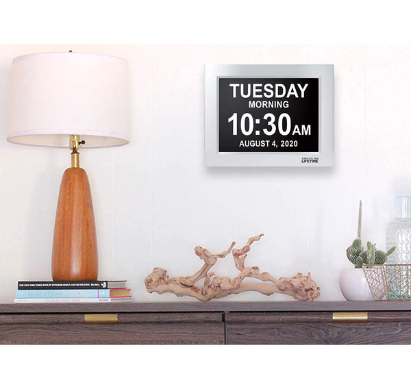American Lifetime 【New 2024】 Dementia Clock Large Digital Clock for Se ...