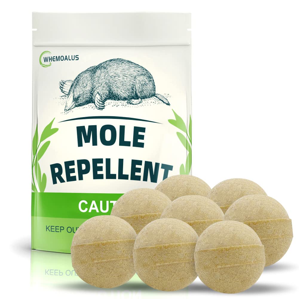 DALIYREPAL Mole Repellent,Vole Repellent Outdoor,Gopher Repellent, Mol ...