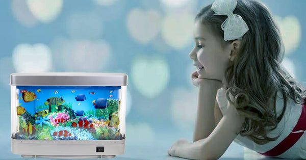 Lightahead Artificial Tropical Fish Decorative Sensory Aquarium Lamp V ...