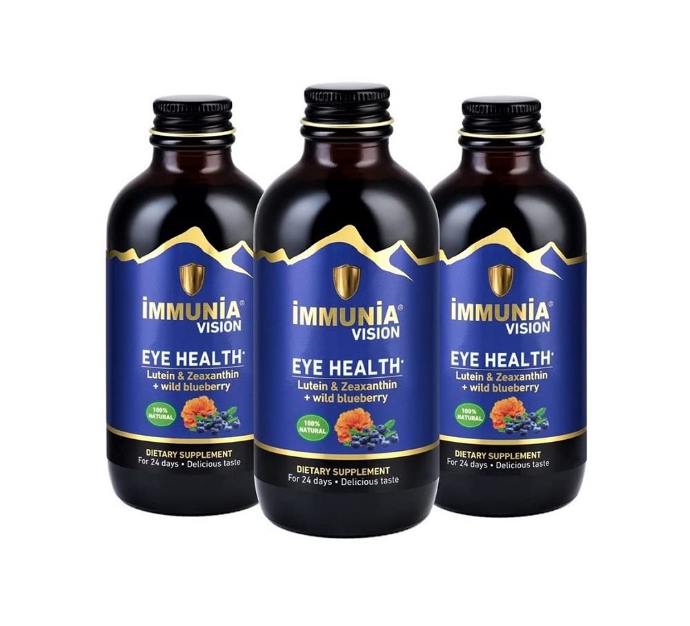 Immunia Vision - Wild Blueberry Concentrate + Lutein 20 mg. Eye Health