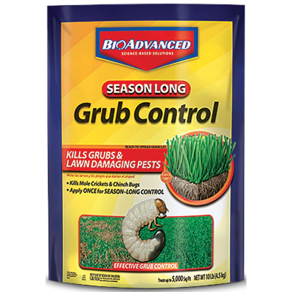 BioAdvanced Season Long Grub Control, Ready-to-Spread Granules for Ins ...