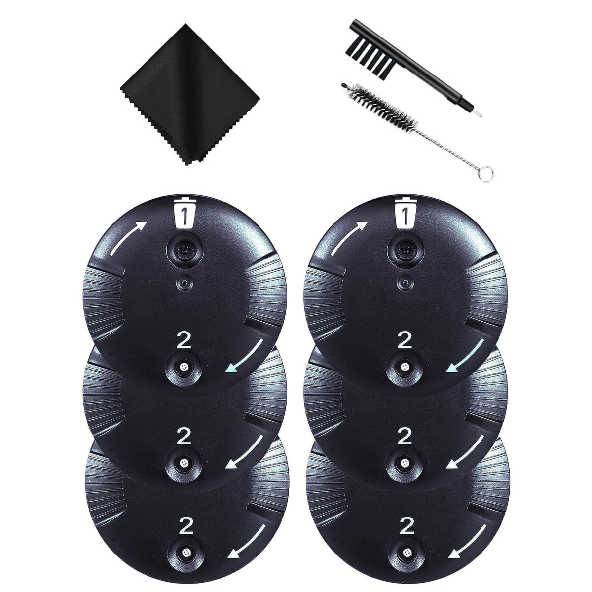 CeruGuard Disk Wax Guards for Phonak and Unitron RIC RITE Hearing Aids