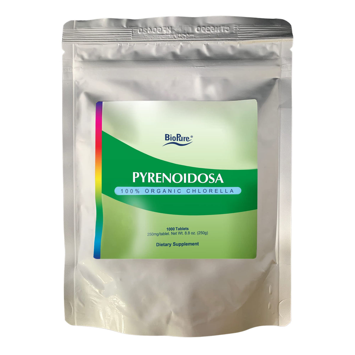 BioPure Chlorella Pyrenoidosa – 100% Organic, Cracked-Cell Wall, Nutra