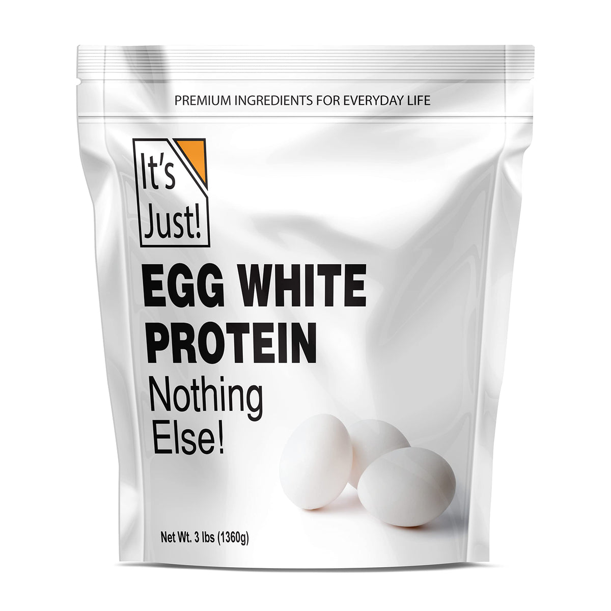 It's Just! - Egg White Protein Powder, Made in USA, Dried Egg Whites,