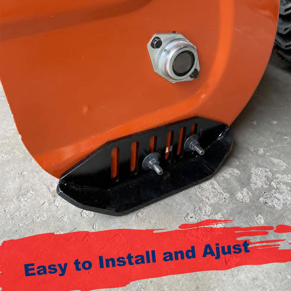 ELITEWILL Universal Snow Blower Skid Shoe Heavy Duty and Wide Snow Thr ...
