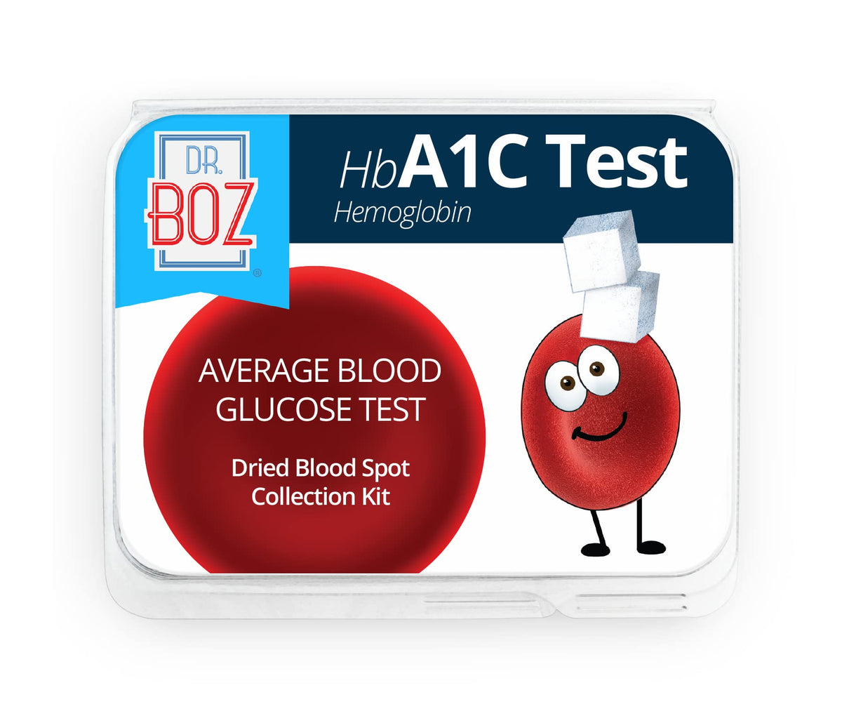A1C Test Kit | Average Blood Glucose | 1 Test | Results Included | HbA